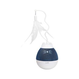 CATIT Tier-Intelligenzspielzeug Pixi Kreisel weiß/blau