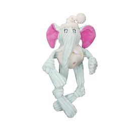 HuggleHounds Spielknochen Hundespielzeug Long & Lanky Party Animal Elephant