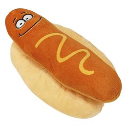 Nobby Tierkuscheltier Hundespielzeug Happy Food Hot Dog