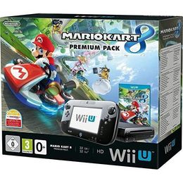 Nintendo Wii U 32GB - Schwarz + Mario Kart 8