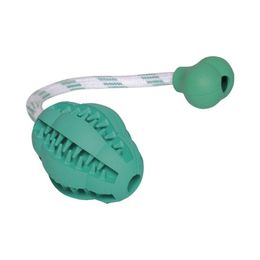 Nobby Kauspielzeug Hundespielzeug Vollgummi Dental Jumper mit Seil