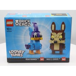 Lego® Konstruktionsspielsteine Brick Headz 40559 Road Runner & Wile E. Coyote