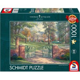 Schmidt Spiele Puzzle Graceland 50th Anniversary von Thomas Kinkade, 1000 Puzzleteile, bunt
