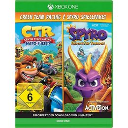 Activision Blizzard Spyro und Crash CTR Bundle XB-One 2 Spiele Xbox One
