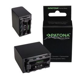 Patona 2x Akku für Panasonic VW-VBD78 Kamera-Akku Ersatzakku 7800 mAh (7