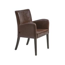 JVmoebel Armlehnstuhl Design Lounge Stuhl Esszimmer Polster Stuhl mit Armlehnen Sessel Neu (1 St)