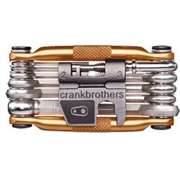 crankbrothers Multitool Fahrrad M17/gold