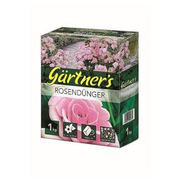 Gärtner's Gartendünger Rosendünger 1 kg Staudendünger Blütenstrauchdünger