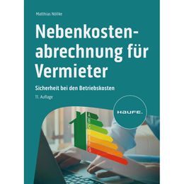 HAUFE-LEXWARE Nebenkostenabrechnung für Vermieter - Matthias Nöllke, Kartoniert (TB)