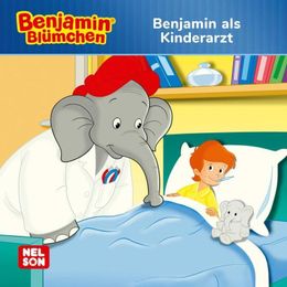 Nelson Maxi-Mini 123: Benjamin Blümchen: Benjamin als Kinderarzt, Kartoniert (TB)