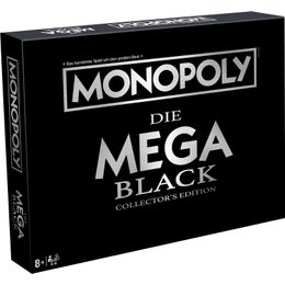 Winning Moves Monopoly Mega Black Edition, schwarz