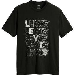 Levi's Levi's® T-Shirt, Print-Motiv, für Herren, schwarz, S