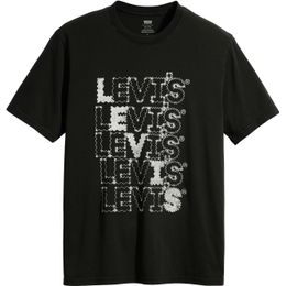 Levi's Levi's® T-Shirt, Print-Motiv, für Herren, schwarz, XXL