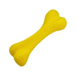 Nobby Spielknochen Hundespielzeug Vollgummi Knochen gelb