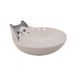 Nobby Futterbehälter Katzen Keramik Schale Kato weiß