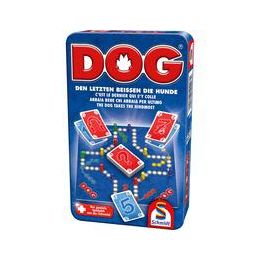 Schmidt Spiele DOG, Brettspiel Spieleranzahl: 2 - 4 Spieler Spieldauer: 10 Minuten Altersangabe: ab 10 Jahren