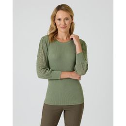 Judith Williams Pullover mit Häkeleinsatz