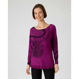 Helena Vera Pullover mit Tatoo-Druck