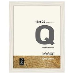 Nielsen Holzrahmen 6534002 Quadrum 18x24cm weiss| Preis nach Code OSTERN