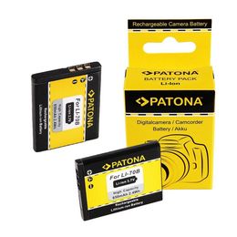 Patona 2x Akku für Olympus LI-70B Kamera-Akku Ersatzakku 650 mAh (3