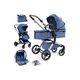 Bergsteiger Kombi-Kinderwagen Bergsteiger Kinderwagen Lugo Kombikinderwagen 3in1/4in1