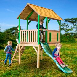 Spielturm AXI "Bogo" Spieltürme braun Kinder Spielturm BxTxH: 318x191x272 cm