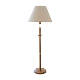 Stehlampe Lampen Gr. 1 flammig, Ø 55 cm Höhe: 155 cm, braun (holzfarben, natur) Standleuchten