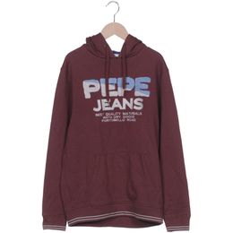 Pepe Jeans Herren Kapuzenpullover, bordeaux, Gr. 46