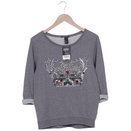 H&M H&M Damen Sweatshirt, grau, Gr. 34