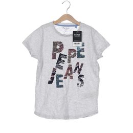 Pepe Jeans Damen T-Shirt, grau, Gr. 152
