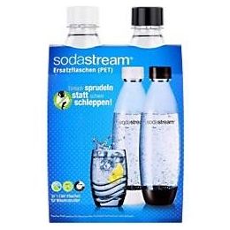 SodaStream PET-Flasche 1741200490 1 L Schwarz, Weiß