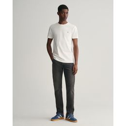 Gant Schwarze Extra Slim Fit Active Recover Jeans