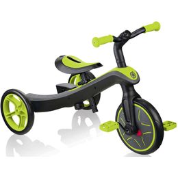 Dreirad Globber "EXPLORER TRIKE 2in1" Dreiräder grün Kinder Dreiräder
