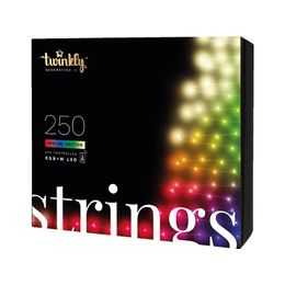 Twinkly Strings 20m LED Lichterkette RGB, Weißtöne, Warmweiß