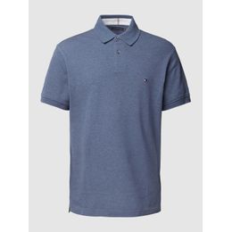 Tommy Hilfiger Poloshirt in unifarbenem Design