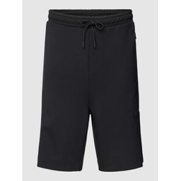 BOSS Green Shorts mit Label-Applikation Modell 'Headlo'