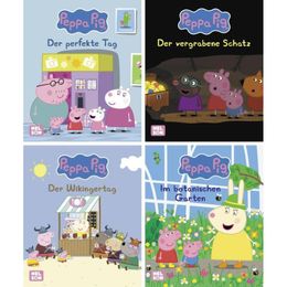 Nelson Mini-Bücher: 4er Peppa Pig 21-24, Gebunden