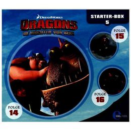 Dragons - Die Wächter von Berk - Starter-Box,3 Audio-CD - Dragons-Die Wächter Von Berk (Hörbuch)