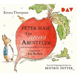 Peter Hase - Ein neues Abenteuer und zwei weitere Geschichten,1 Audio-CD - Emma Thompson (Hörbuch)