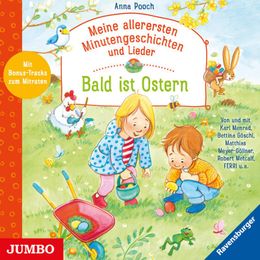 Meine allerersten Minutengeschichten und Lieder. Bald ist Ostern,Audio-CD - Anna Pooch (Hörbuch)