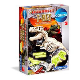 Clementoni Ausgrabungs-Set - T-Rex fluoreszierend (Experimentierkasten)