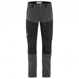 Fjällräven Fjällräven - Abisko Midsummer Zip Off Trousers - Trekkinghose Gr 44 - Regular grau/schwarz