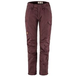 Fjällräven Fjällräven - Women's Kaipak Trousers Curved - Trekkinghose Gr 46 - Fixed Length braun