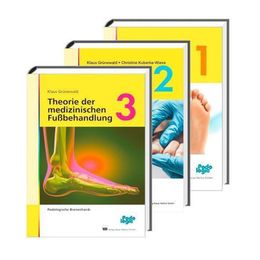 Theorie der medizinischen Fußbehandlung, 3 Bde. - Klaus Grünewald, Gebunden