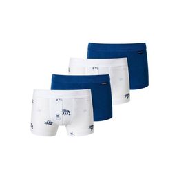 Schiesser Retro Boxer 4er Pack Feinripp Organic Cotton (Spar-Set