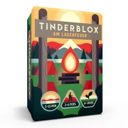 Tinderblox - am Lagerfeuer - Geschicklichkeitsspiel (DE)