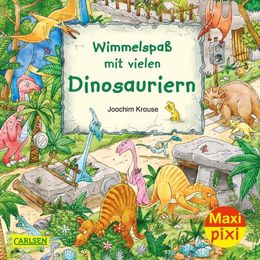 Carlsen Verlag Maxi Pixi 337: VE 5 Wimmelspaß mit vielen Dinosauriern (5 Exemplare) - Joachim Krause, Kartoniert (TB)