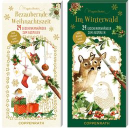 Kreativkalender-Sortiment Im Winterwald / Bezaubernde Weihnachtszeit
