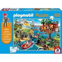 Schmidt Spiele Playmobil, Baumhaus (Kinderpuzzle)