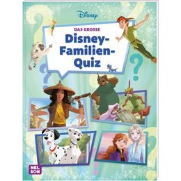 Nelson Disney Kreative Beschäftigung: Das große Disney-Familien-Quiz, Kartoniert (TB)